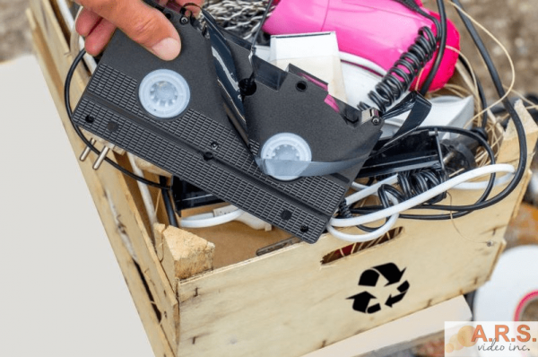 How to Recycle VHS Tapes? | A.R.S. Video Recycle VHS tapes