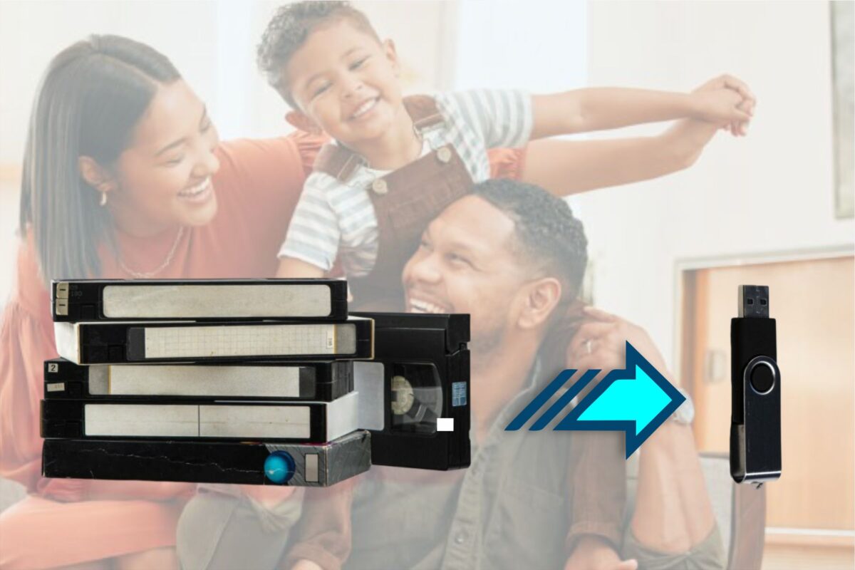 Converting VHS to Digital - ARS Video - Transfer VHS to Digital